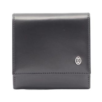 Cartier Pre-owned Pasha Leder M&uuml;nzetui - - Pre-owned - Damen - Schwarzk - ONE SIZE