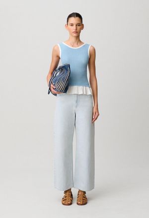 Claudie Pierlot Stricktop mit Rundhals