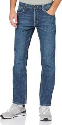 Wrangler Herren-Jeans Straight, Regular Fit, Straight Leg,Authentic Blue,34W/32L