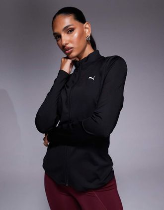 Puma Strong - Top &agrave; fermeture &eacute;clair - Noir