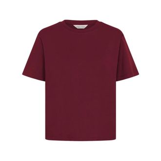 Part Two T-shirt AnnePW - Femme - Tops - Rouge - Taille: 48 FR