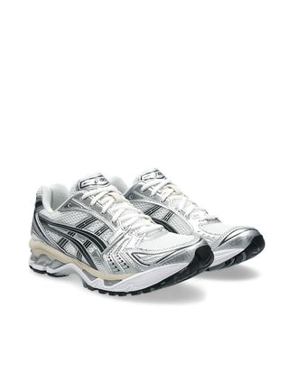 Asics Unisex Sneakers Gel-Kayano 14 White-Graphite Grey Trainers White/graphite