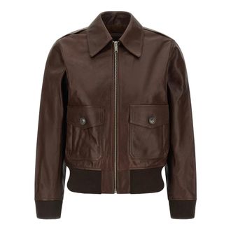A.P.C. A.p.c., Femme, Vestes, Brun, Taille: 38 FR Blouson Gaelle