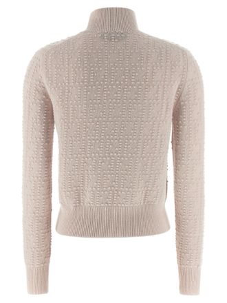 Fendi Womens Multicolor Wool Cardigan Clothing