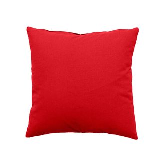 Enjoy Home Kissen, Baumwolle, 40 x 40 cm, 350 g, rot, 40 x 40