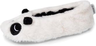 Isotoner Chaussons extra-light pantoufles Ballerines femme ultra confortables et l&eacute;g&egrave;res, semelle fine anti-d&eacute;rapante, 41/42 EU, ivoire