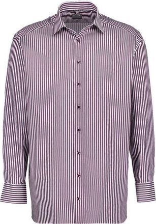 Olymp Herren Hemd violett Baumwolle