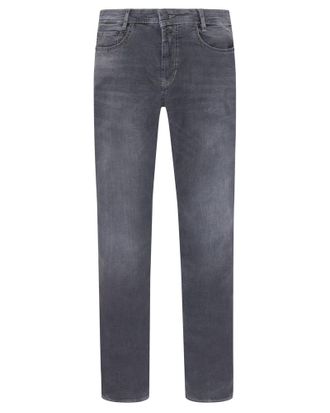 Mac Jeans Softe Jogn Jeans in Used-Optik, Modern Fit in