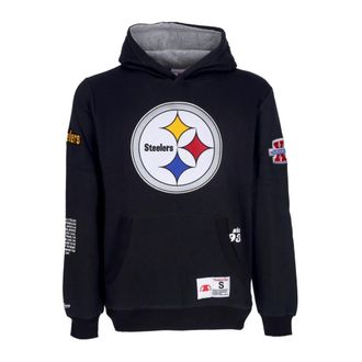 Mitchell & Ness Pittsburgh Steelers NFL Hoodie - - Sweatshirts & Hoodies - Herren - Schwarzk - M