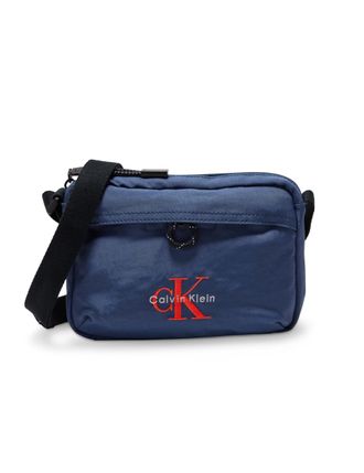 Calvin Klein Herren Bold Camera Bag Lv04d3117g Crossover, Blue (Moonlit Ocean)