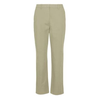 Bomboogie Femme, Pantalons, Beige, Taille: 34 FR Pantalon en satin de coton avec poche chino