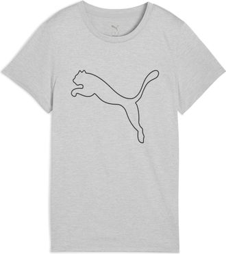 Puma T-shirt &agrave; logo chin&eacute; TAD ESSENTIELS Femme, V&ecirc;tements, Gris, XXS