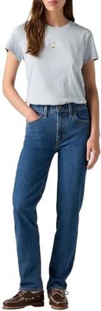 Levi's Femme Jeans 724 High Rise Straight, Mosey Mid Stone, 30W / 30L