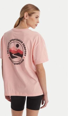 Columbia T-Shirt Rolling Bend 2120031 Rosa Oversize
