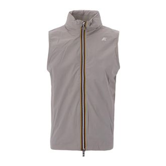 K-Way Homme, Vestes, Beige, Taille: L Valen Stretch Nylon Jersey Vest