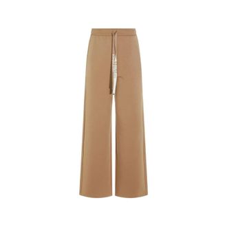 Max Mara Weite Hosen - - Trousers - Damen - Braun - L