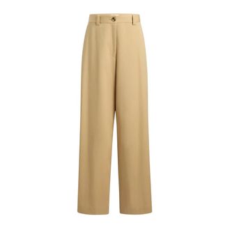 Khaite Femme, Pantalons, Beige, Taille: 38 FR Gari Pant
