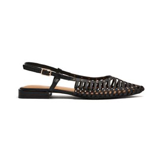 Gioseppo Perforierte Ledersandale mit kleinen Nieten - - Shoes - Damen - Schwarzk - 38 EU