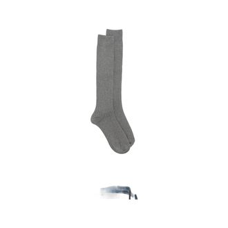 ANT45 Urbana Long Ribbed-knit Knee-high Socks