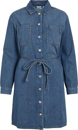 Vila Female Etuikleid VIKIKI Denim