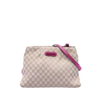 Celine Pre-owned Sac bandouli&egrave;re en toile - Femme - Pre-owned - Beige - Taille: ONE Size