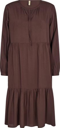 Soyaconcept Damen Sc-radia Dress, 8910 Coffee Bean, L EU
