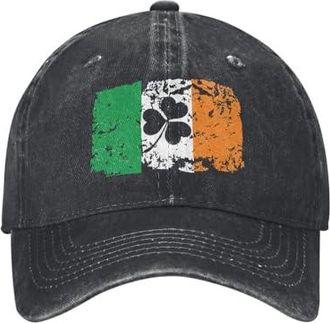 Generic Drapeau Irlandais pour La Saint-Patrick Unisexe Casquette Trucker R&eacute;glable Chapeau S&eacute;chage Rapide Trucker Caps pour Ext&eacute;rieur Tennis Toutes Les Saison