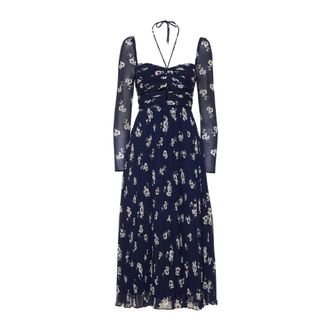 Self Portrait Kleider - - Dresses - Damen - Blau - 3XS
