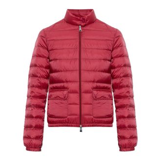 Moncler Femme, Vestes, Rouge, Taille: 42 FR Lans Down Jacket