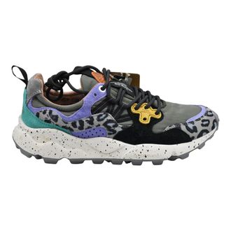 Flower Mountain Femme, Chaussures, Multicolore, Taille: 37 EU Chaussures Vertes à Lacets pour Femmes