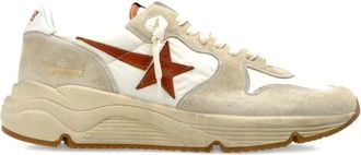 Golden Goose Low-Top Sneaker - Sneakers With Brown Star Accent - Gr. 39 (EU) - in Beige - f&uuml;r Damen