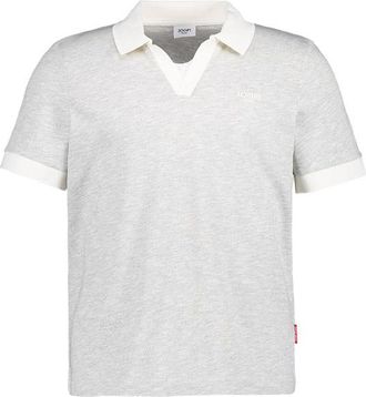 Joop Herren Polo-Shirt wei&szlig; meliert