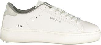 Gas Bianco Polyurethan Damen Sneakers