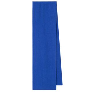 Le Bonnet &Eacute;charpe en Laine et Caregora - Femme - Accessoires - Bleu - Taille: ONE Size