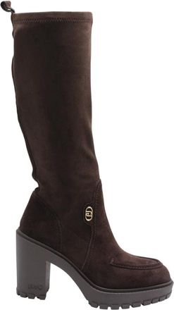 Liu Jo Bottines &agrave; talons Dunnaval - Femme - Chaussures - Brun - Taille: 36 EU
