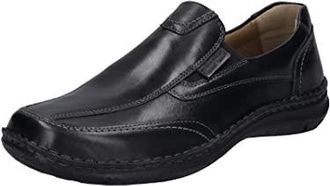 Josef Seibel Homme Mocassin,Chaussons Anvers 67, Monsieur Chaussures Basses,Largeur K (Extra-Large),Semelle int&eacute;rieure Amovible,Noir (Schwarz),43 EU / 9 UK