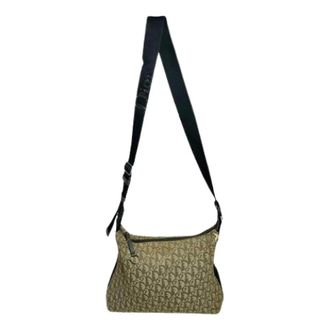 Dior Sac bandouli&egrave;re en tissu Pre-owned - Femme - Pre-owned - Brun - Taille: ONE Size
