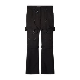 Off-white Underground Wide Hosen - - Trousers - Damen - Schwarzk - S