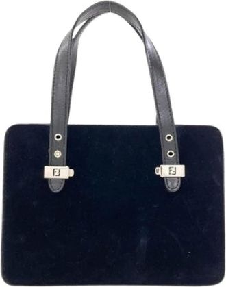 Fendi Sac &agrave; main vintage Pre-owned - Femme - Pre-owned - Noir - Taille: ONE Size