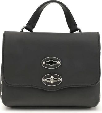 Zanellato Femme, Sacs, Noir, Taille: ONE Size Saeta Baby Postina Handbag