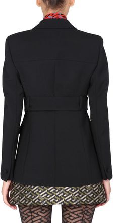 Versace Medusa Button Jacket - Black