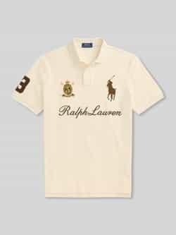 Polo Ralph Lauren Regular Fit Poloshirt aus reiner Baumwolle mit Patches und Stitchings