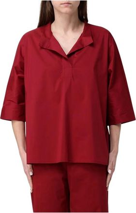 Liviana Conti Femme, Blouses et Chemises, Brun, Taille: 44 FR Liviana Conti Vestes Brown