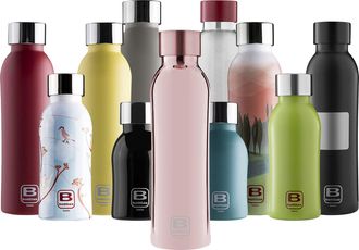 Bugatti B Bottles Twin Thermoflasche hält Flüssigkeiten 12 Stunden lang heiß 24 Stunden lang kalt und 36 Stunden lang EIS Umweltfreundliche und Wiederverwendb