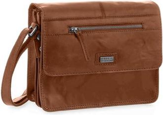 Spikes & Sparrow Sac bandouli&egrave;re cuir 22 cm