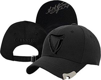 Guinness Casquette de Baseball pour Homme, Noir, Taille Unique