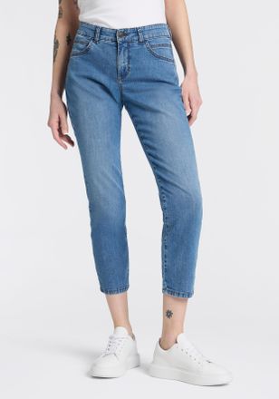 MAC Broeken Ankle-Jeans MAC Slim 7/8, Damen, Gr. 34, L&auml;nge 27, venice beach wash, Denim/Jeans, Obermaterial: 98% Baumwolle, 2% Elasthan, figurbetont kn&ouml;chelfrei, 