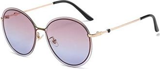 Generic Lunettes de soleil à monture ronde sans monture, lunettes décoratives de vacances en plein air pour hommes et femmes (couleur : A, taille : moyen) 202