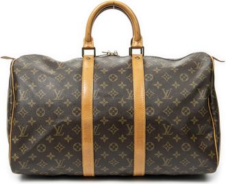 Louis Vuitton Crossbody Bags - Keepall 45 - Gr. unisize - in Braun - f&uuml;r Damen