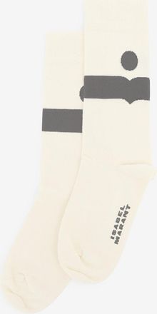 Isabel Marant Chaussettes Nesson - Homme - &Eacute;cru - Isabel Marant